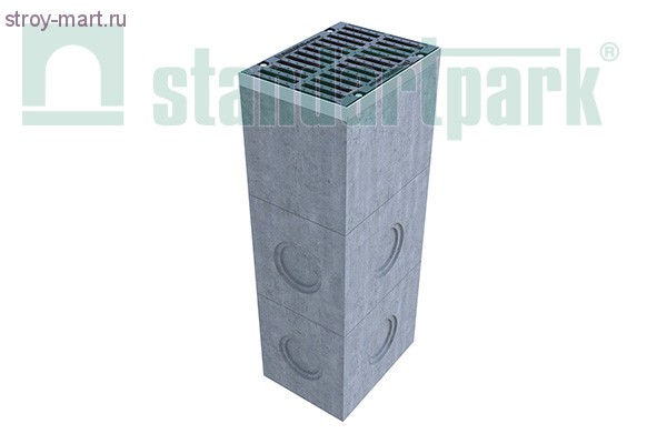 Купить Дождеприёмный колодец секционный BetoMax ДК-30.38.44-Б-С бетонный 04770/1 по цене 11 683 ...